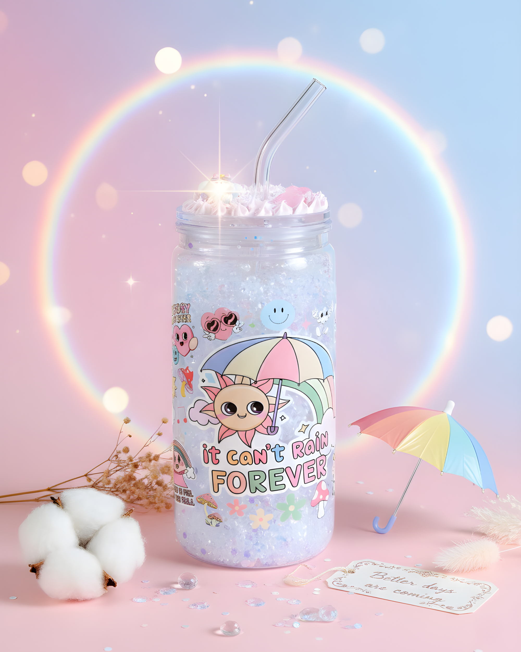 Diamond Flow – Bubble & Glitter